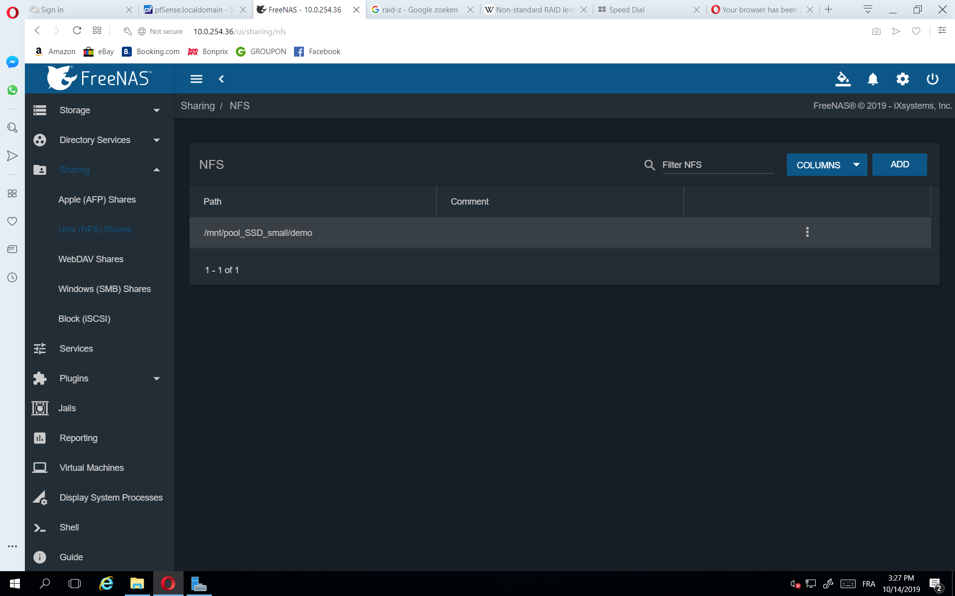 FREENAS on Azure – – EasyYouCloud